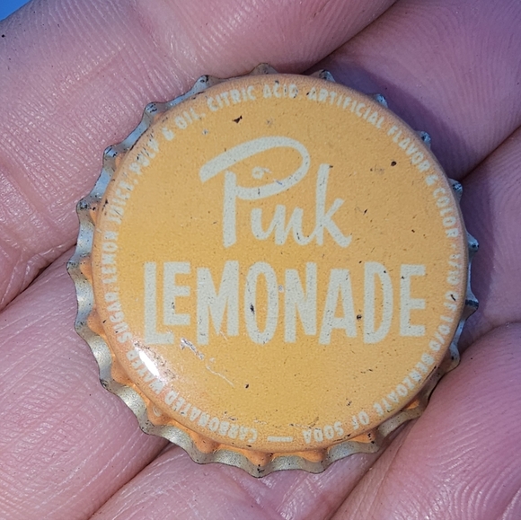Other | Vintage Pink Lemonade Bottle Cap | Poshmark